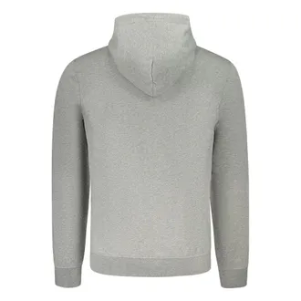 Calvin Klein Logo Embroidered Hoodie - Gray