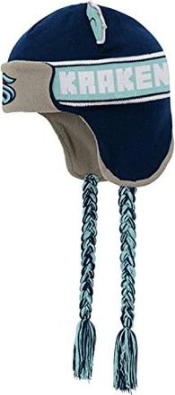 Outerstuff Garcon NHL Bonnet dhiver Trooper Ears Seattle Kraken