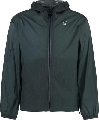 K-Way Homme, Sport, Vert, Taille: XL Cleon Nylon Ripstop Jacket