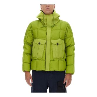 Ten c Homme, Vestes, Vert, Taille: XL Tempest Combo Down Jacket