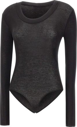 Entire studios Entire Studios, Femme, Tops, Noir, Taille: 38 FR Circle Neck Bodysuit