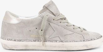 Golden Goose Super star suede sneakers with side logo - GOLDEN GOOSE DELUXE BRAND - gender_Woman