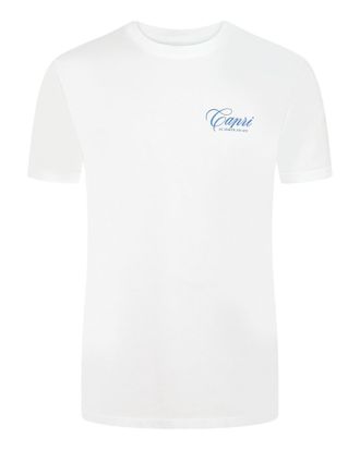 MC2 Saint Barth Softes T-Shirt mit O-Neck und R&uuml;cken-Print in