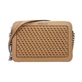 Michael Kors Umh&auml;ngetasche aus Leder mit verstellbarem Riemen - - Bags - Damen - Braun - ONE SIZE