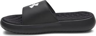Under Armour Sandales Ignite Pro 8 &agrave; bande fixe pour homme, (004) Noir/Noir/Blanc, 10