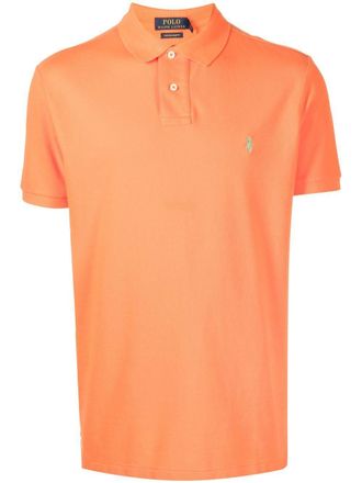 Polo Ralph Lauren polo &agrave; motif Polo Pony - Orange
