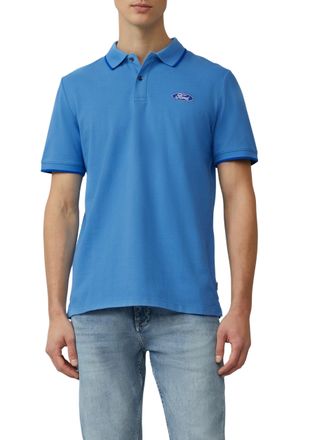 s.Oliver Poloshirt aus Piqu&eacute; mit Stickerei und Ford-Artwork