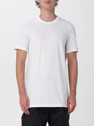 Rick Owens T-shirt &agrave; col rond en pur coton au design contemporain