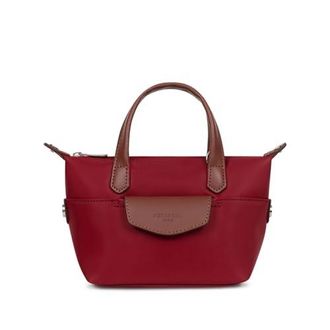 Pellet Sac cabas port&eacute; main - Compatible t&eacute;l&eacute;phone portable - Pour Femme - Collection Pop - Rouge