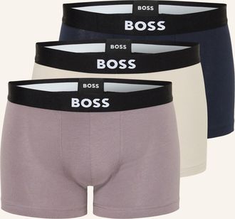 HUGO BOSS 3er-Pack Boxershorts One grau