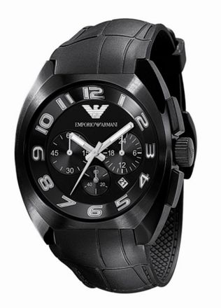 Emporio Armani Herrenuhr Quartz Schwarz