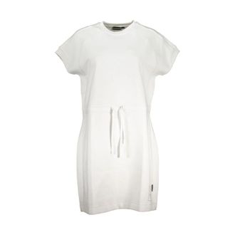 Napapijri Short Sleeve Drawstring Dress - - Dresses - Damen - Wei&szlig; - XS