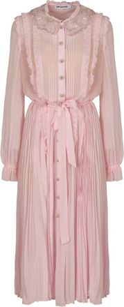 Self Portrait Femme, Robes, Rose, Taille: 40 FR Robes