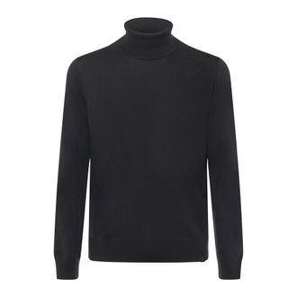 Fay Turtleneck Sweater - - Knitwear - Herren - Schwarzk - 3XL