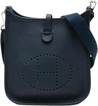 Herm&egrave;s Pre-owned Evelyne 16 - Femme - Pre-owned - Bleu - Taille: ONE Size