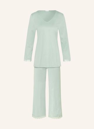 Hanro 7/8-Schlafanzug Inaya Mit 3/4-Arm gruen