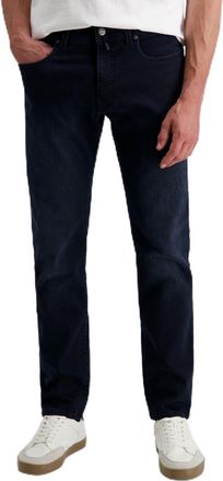 Pierre Cardin Herren Jeans PC-Lyon | M&auml;nner Hose | Tapered fit | Blue Black Used Washed | Blue/Black Used 8099 6802 | 33 32