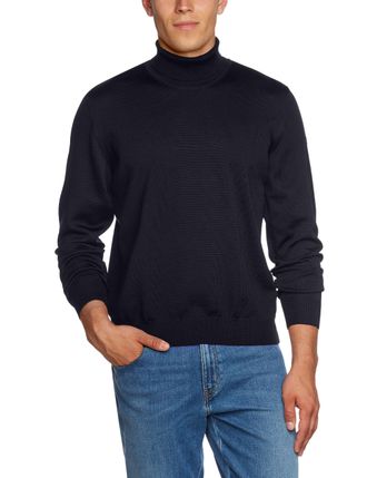 Maerz Herren Pullover 490600, Gr. 54, Blau (399)