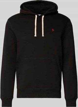 Review Hoodie mit K&auml;nguru-Tasche