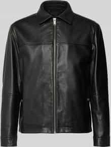 Boss Orange by Hugo Boss Regular Fit Lederjacke aus reinem Schafsleder Modell JOBAN1