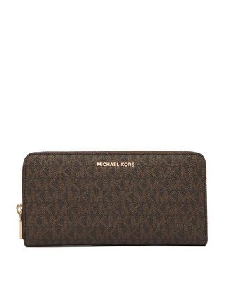 Michael Kors Geldb&ouml;rse Jet Set 32F5GJ6T7B Braun