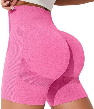 Generic Short en Jean Blanc Taille Haute Long Ventre pour Broderie Orange Entrainement Amincissant Ville Microfibre One Double Terracotta Élasthanne Mauve Che