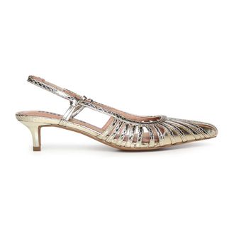 Bibi Lou Femme, Chaussures, Jaune, Taille: 38 EU Escarpin Slingback &agrave; Bout Pointu