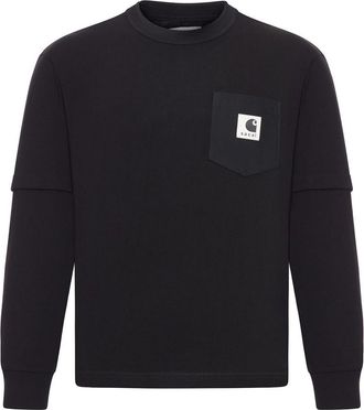 sacai T-Shirt - Schwarz