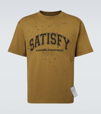 SATISFY T-Shirt MothTech aus Baumwoll-Jersey