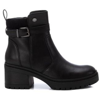 Xti Bottines décontractées Femme Noir - Chaussures confortables et polyvalentes - Mode décontractée - Modèle 14337101 (Taille39)