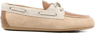 Miu Miu Suede Boat Shoes