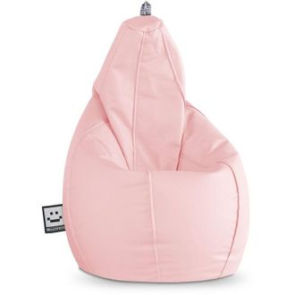 Happers Happers - Pouf Poire Similicuir Indoor Rose xl
