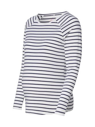 Esprit Damen Nursing Long Sleeve Stripe T-Shirt, Dark Navy - 402, M EU