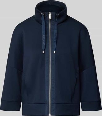 Tom Tailor Boxy Fit Sweatjacke mit Viskose-Anteil