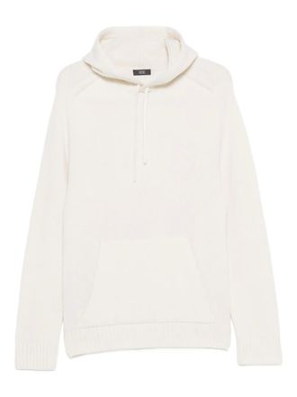 Hosio Hoodie mit Beuteltasche - Nude