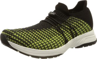 UYN Herren Zephyr Sneaker, Limette Schwarz, 42 EU
