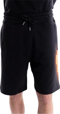 Marcelo Burlon Homme, Shorts, Noir, Taille: S Bermuda Shorts