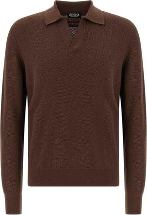 Ermenegildo Zegna Polo - Marron