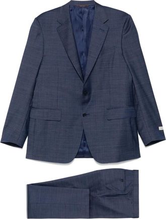 Canali costume en laine - Bleu