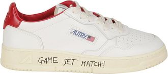 Autry Homme, Chaussures, Blanc, Taille: 44 EU Medalist Low Baskets