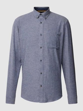 Lindbergh Freizeithemd mit Label-Detail