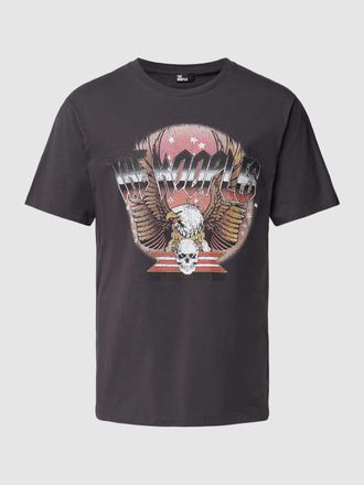 The Kooples T-Shirt mit Label-Motiv-Print