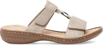 Rieker Pantoletten Rieker 60885-62 Beige