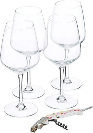 Koala Weinset 5 Stück 49 cl, Schwarz, Estandar