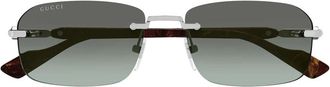 Gucci Gg1221S Sonnenbrille - - Accessories - unisex - Grau - 56 MM