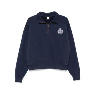 Sporty & Rich Damen, Sweatshirts & Hoodies, Blau, XSGr&ouml;&szlig;e