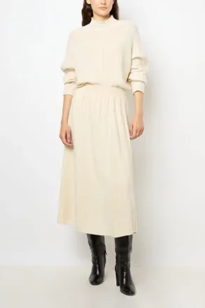 Gerard Darel Pull &agrave; col montant en laine - JAINA - Ecru