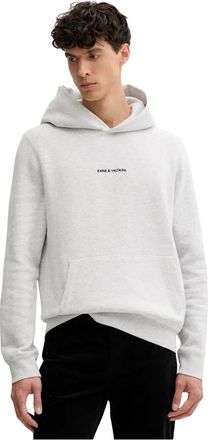 Zadig&Voltaire Sweat &agrave; capuche Sanchi Photo-patch - Homme - Sweatshirts et sweats &agrave; capuche - Gris - Taille: XL