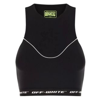 Off-white Femme, Tops, Noir, Taille: 38 FR D&eacute;bardeur