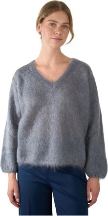 ottod'Ame Damen, Strickwaren, Grau, SGr&ouml;&szlig;e